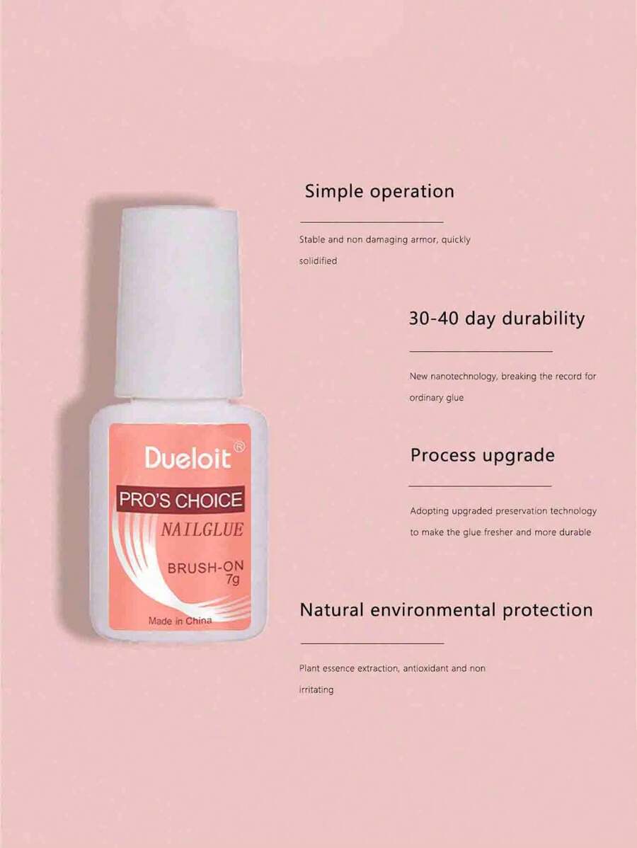 5/3/1 Pc Dueloit Nail Glue, Professional Grade Strong Adhesive 7g ...