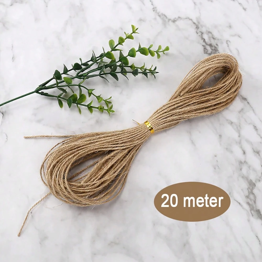 100PCS Gift Tags With 20 Meter String Blank Kraft Tags Paper Price Tags ...