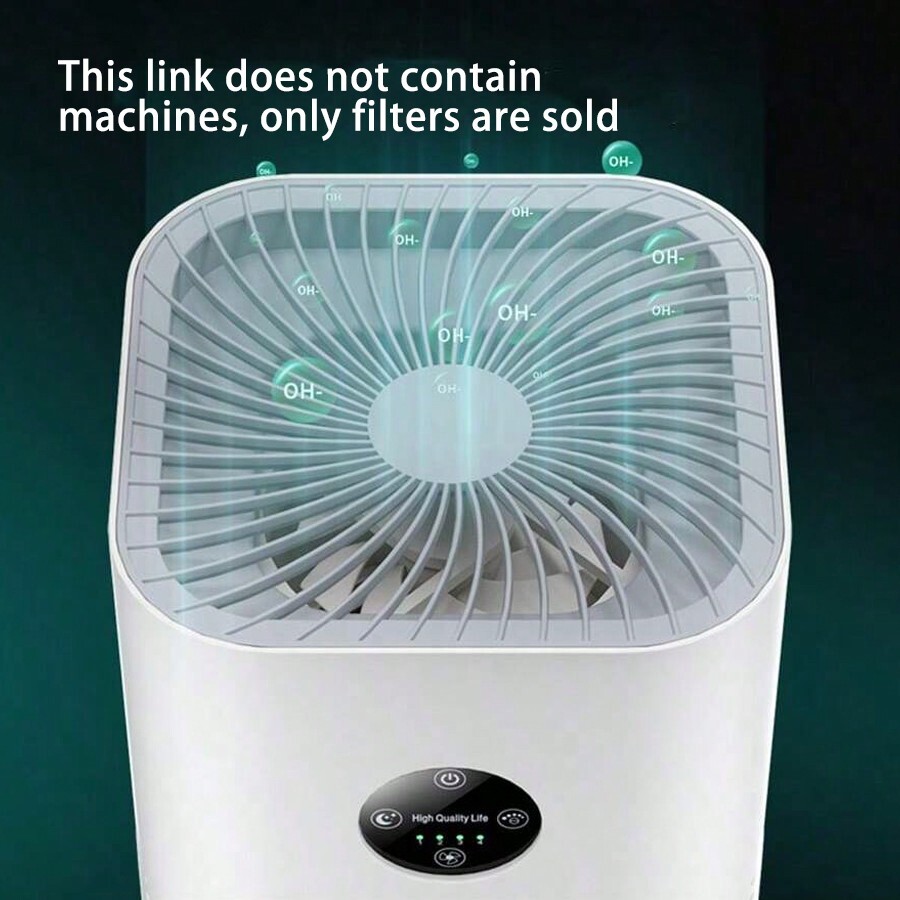 An Air Purifier With Touch Screen Control, Negative Ion Purification ...
