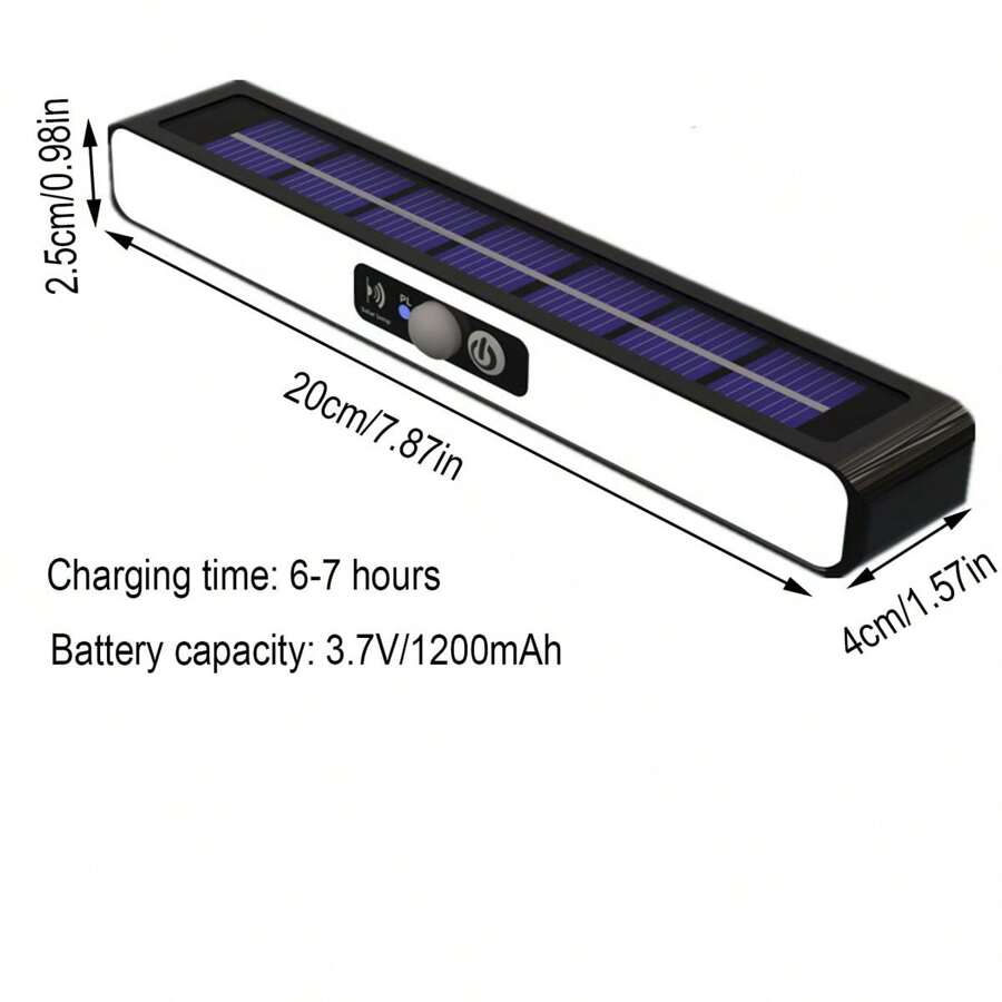 1 Pc Clip-On Solar Landscape Light, Waterproof Outdoor Solar Clip Light ...