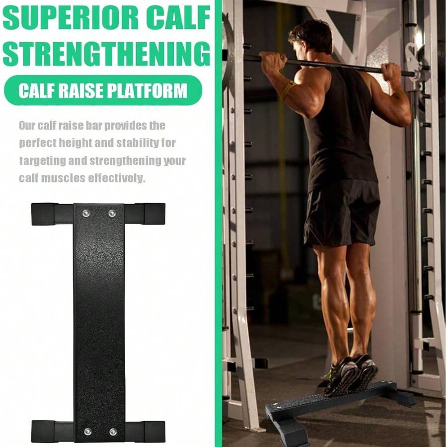 Steel Calf Raise Bar, Standing Calf Raise Platform Machine, Calf Raise ...
