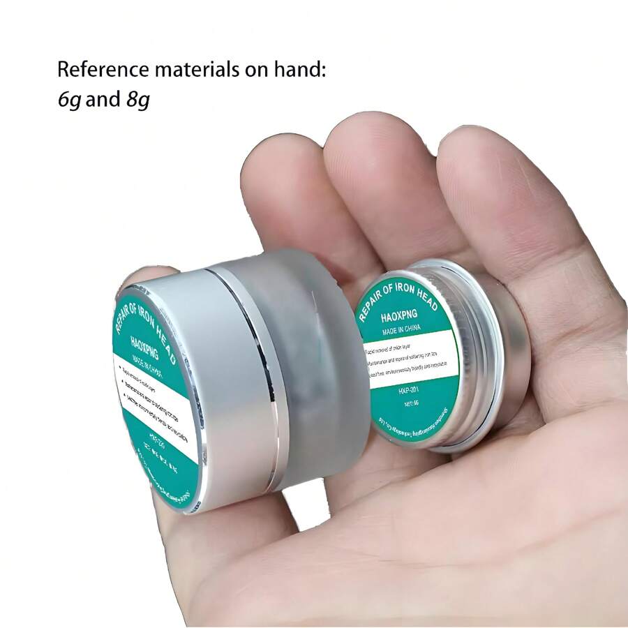 HAOXPNG Soldering Iron Tip Refresher Non-Stick Tin Solder Cream Clean Paste Oxide Solder Iron ...