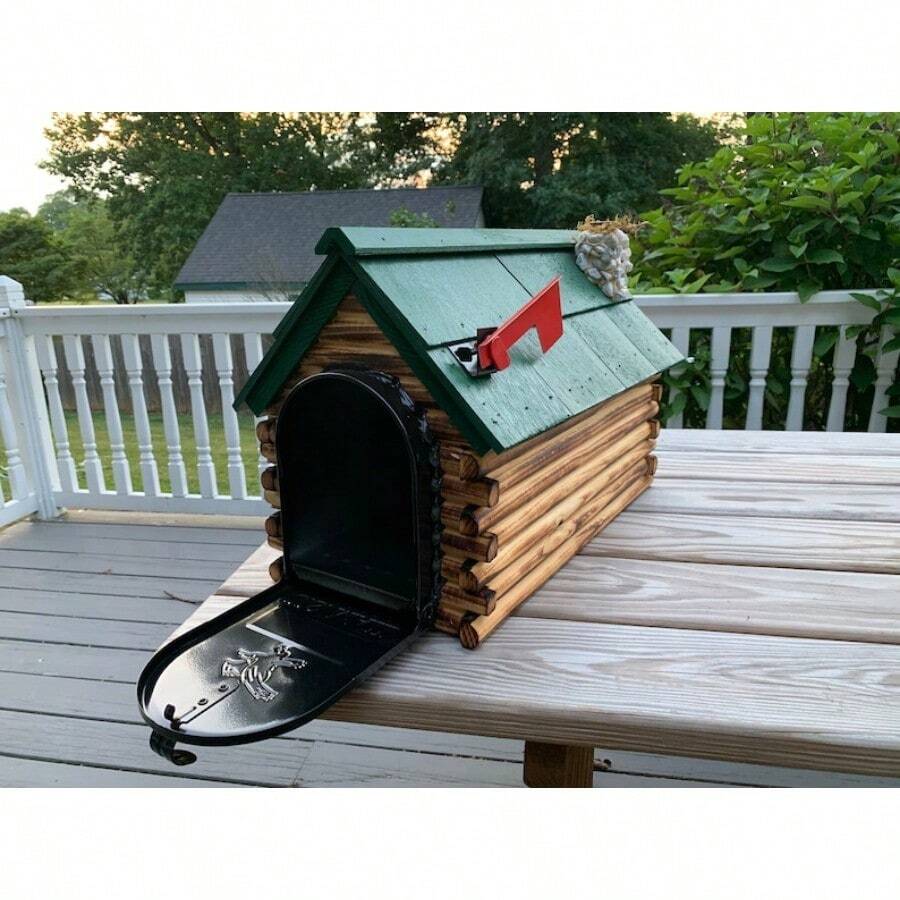Log Cabin Mailbox, Cabin Mailbox, Custom Mailbox, Unique Mailbox ...