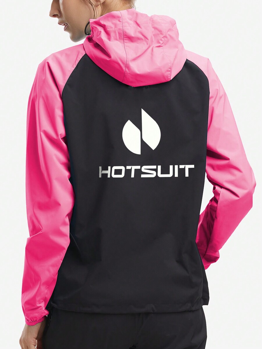 HOTSUIT サウナジャケット レディース ボクシングジム スエットスーツ ワークアウトジャケット レディース サウナトップ サウナシャツ | #SHEIN新春SALE