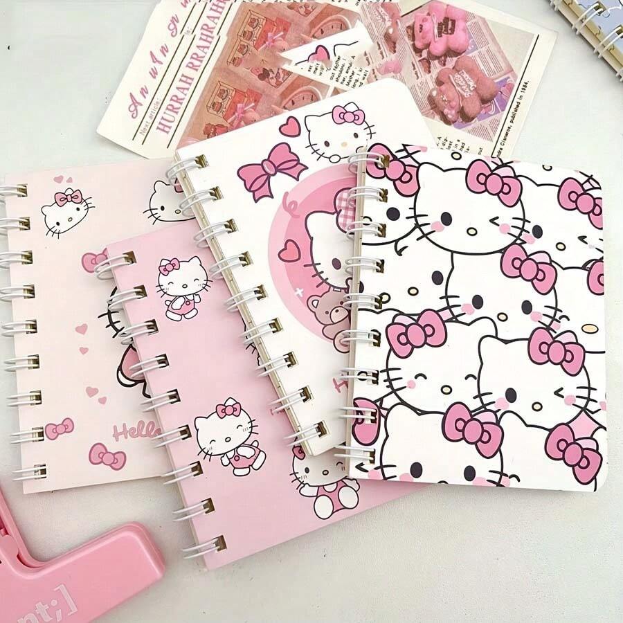Sanrio [ Customer Favorite ] Hello Kitty Spiral Notebook - Thick And ...