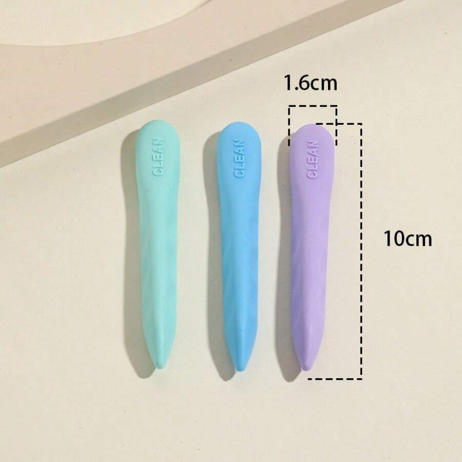 15PCS Macaron Color Eraser Crumbs Clean And Traceless Eraser Cross ...