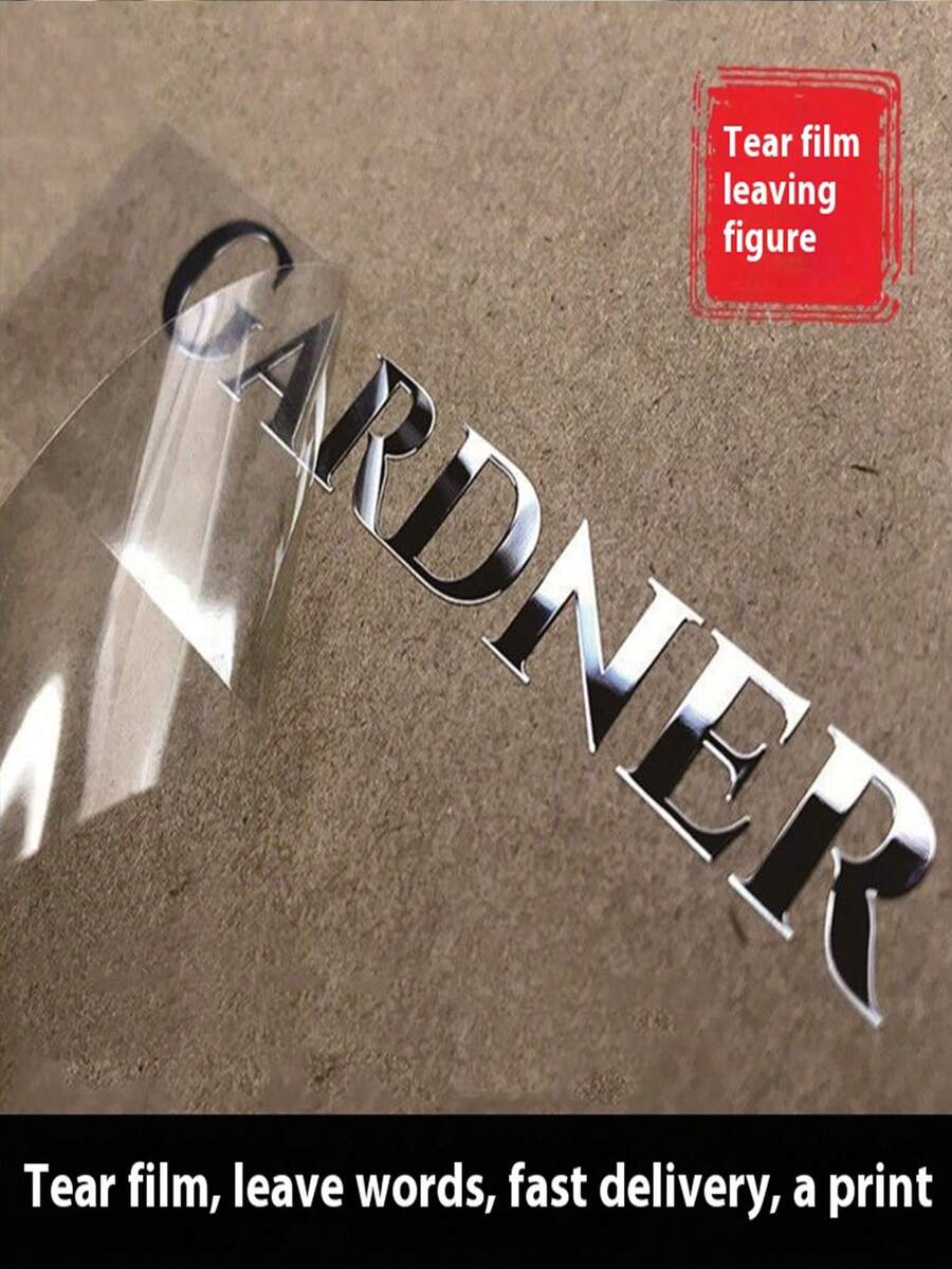 48pcs Crystal Sticker Custom Transfer Sticker Logo Transparent Crystal ...