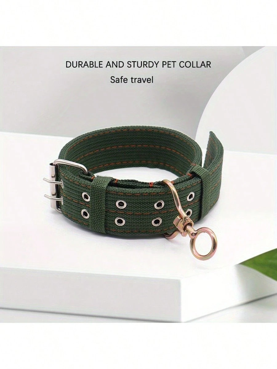 Adjustable Thick Dog Collars, Non-Choke Large Breed Pet Neck Collar ...