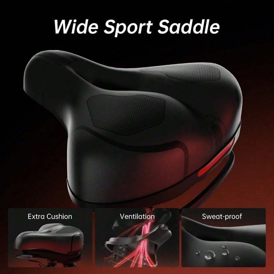 CURSOR FITNESS Exercise Bike, Stationary Indoor Cycling Bike For Home Workout, Low Noise ...