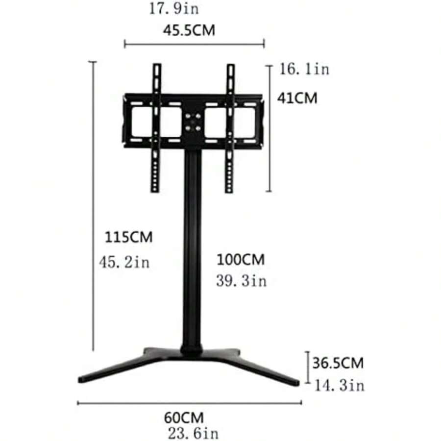 Universal TV Stand, TV Stand Adjustable TV Mount Stand Home Tv Table ...