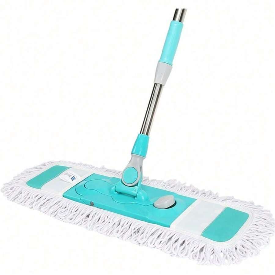 60Cm Mop Stainless Stee Telescopic Handle Dust Pad Push Premium Mop ...
