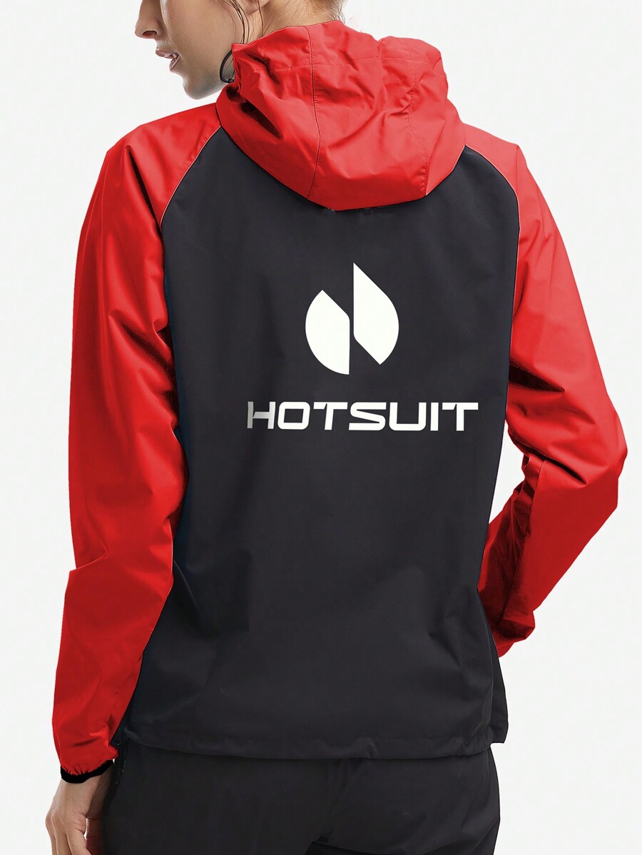 HOTSUIT Sauna Jacket Women Boxing Gym Sweat Suits Workout Jacket Women Sauna Top Sauna Shirt ...