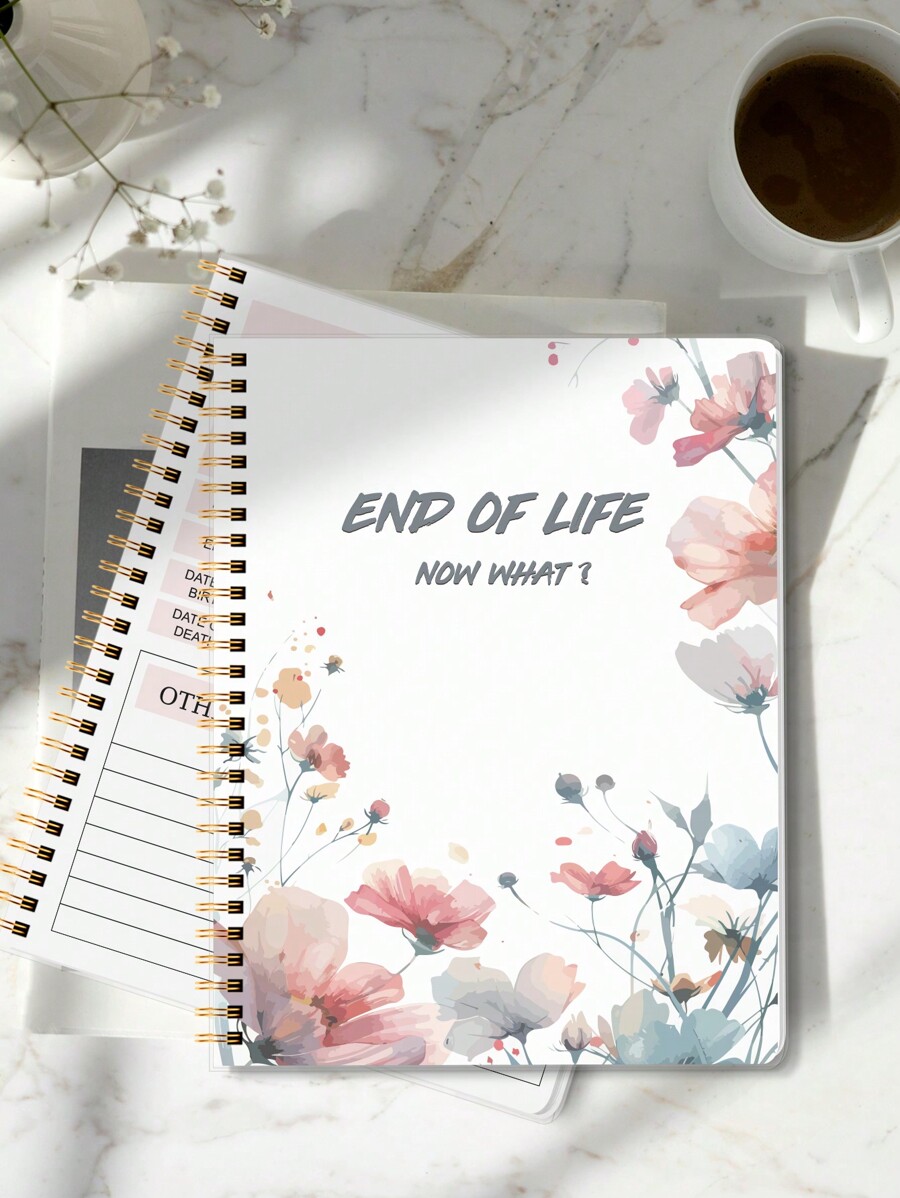 NEW 1 Pc End-Of-Life Planning & Journal Binder, Emergency Organizer For ...