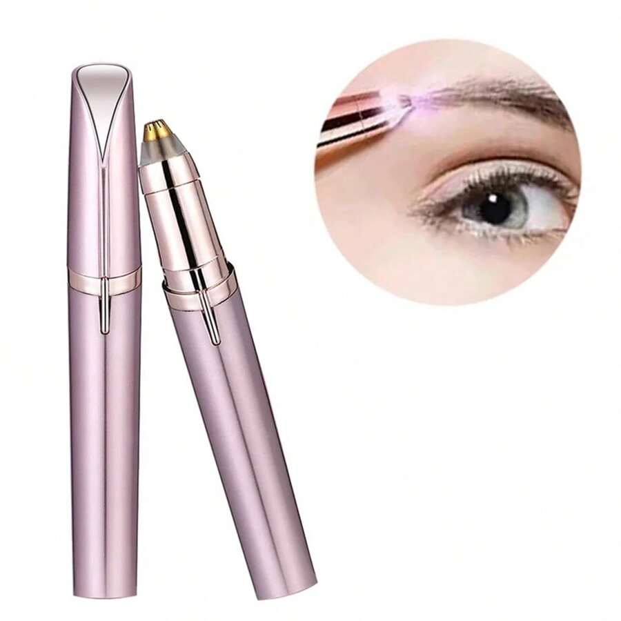 Women Electric Eyebrow Trimmer Eye Brow Shaper Pencil Face Hair Remover ...