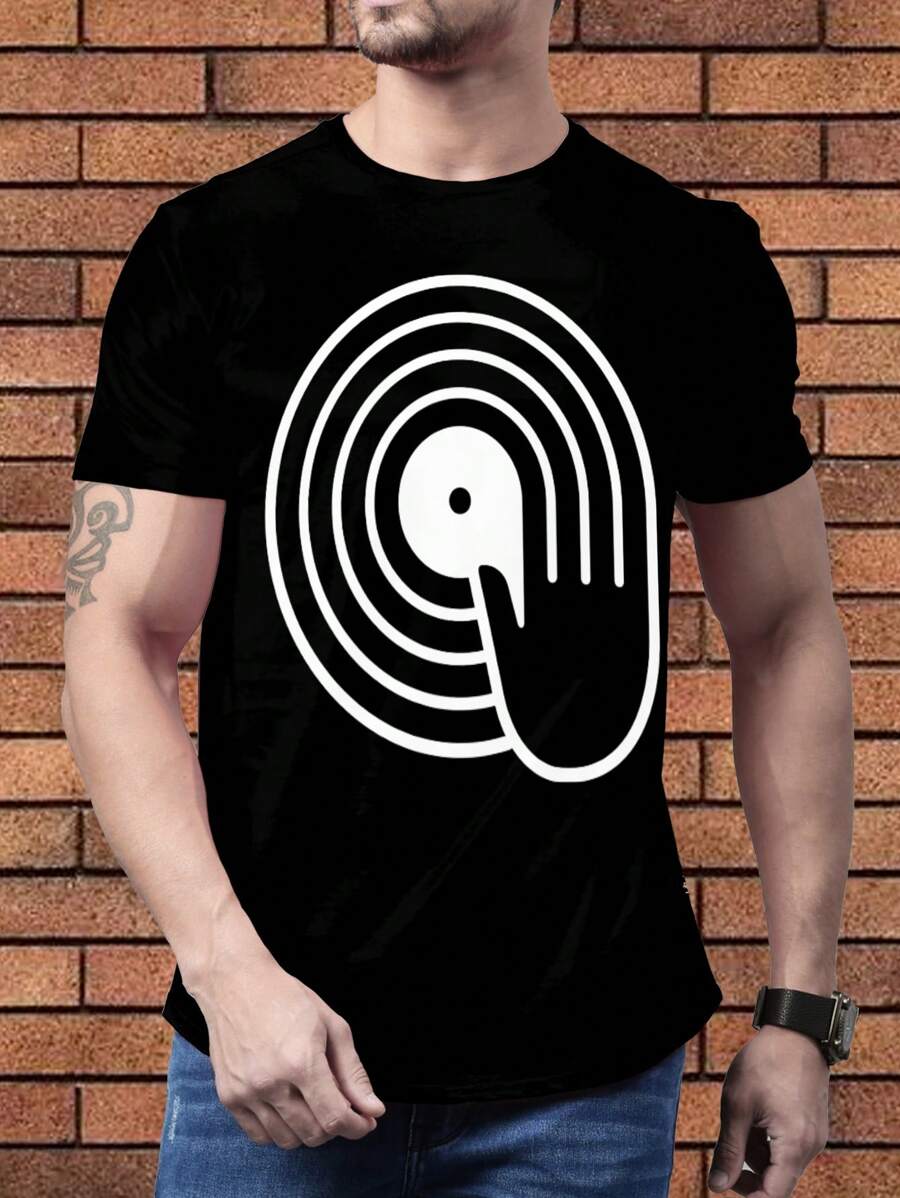 Fashion Mens T Man Shirts Scratch! For Man Mens T-Man Shirt Black And ...