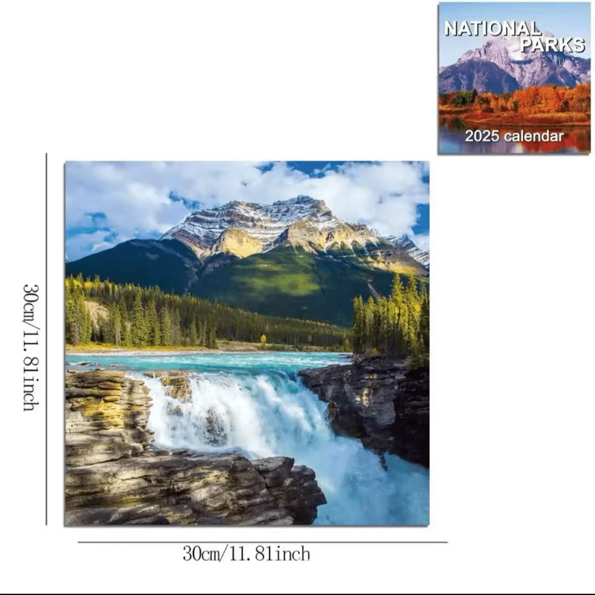 With Beautiful Scenic Photos 2025 National Parks Calendar National ...