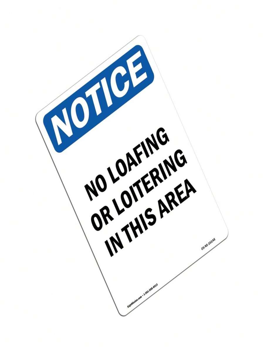 SignMission OS-NS-A-710-V-16148 7 X 10 In. OSHA Notice Sign - Notice No ...