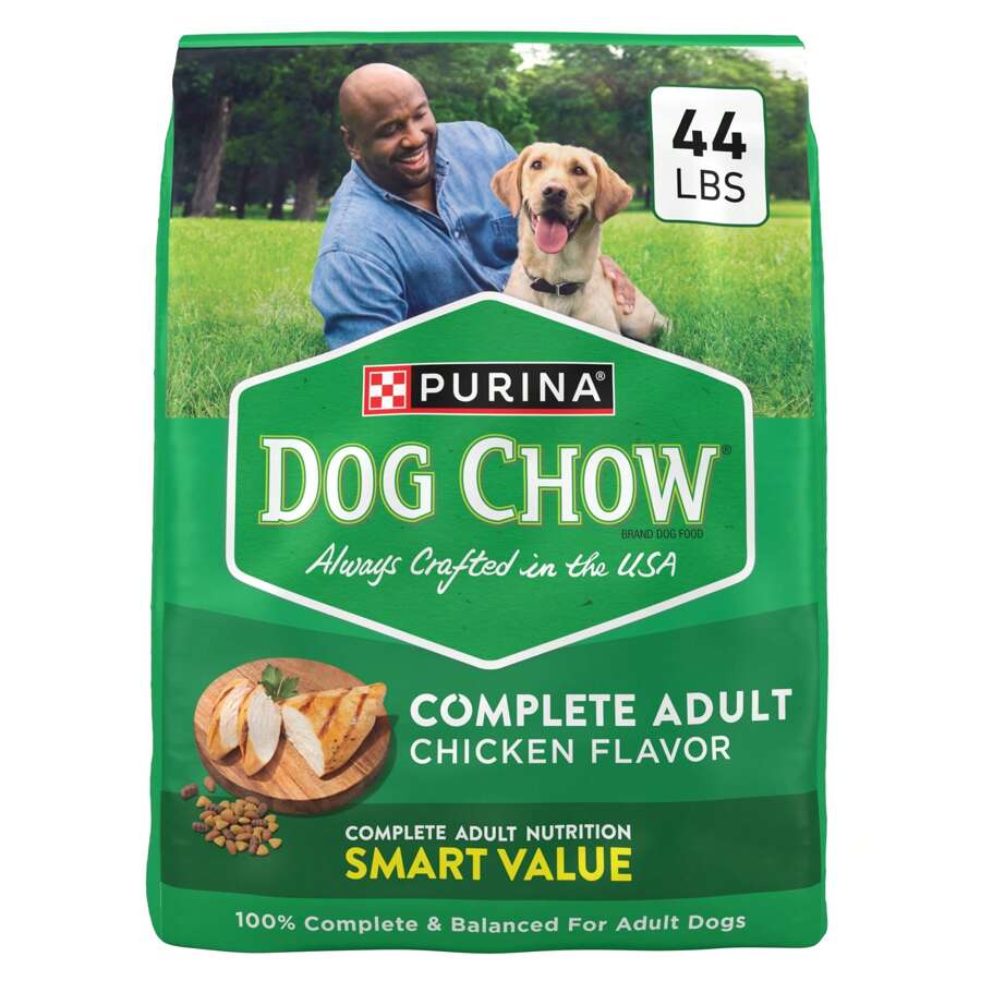 Purina Dog Chow Complete Adult Dry Dog Food, High Protein Real Chicken ...