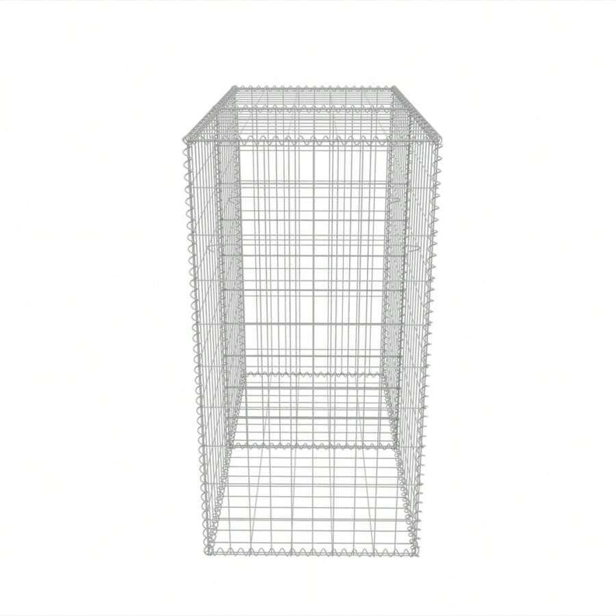 Galvanized Steel Gabion Basket 100x50x100 Cm For Landscaping And ...