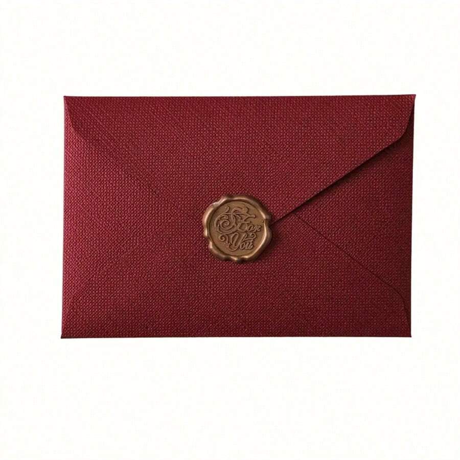 1-Piece Letter Paper And Envelope Set - Thick Linen Envelopes ...