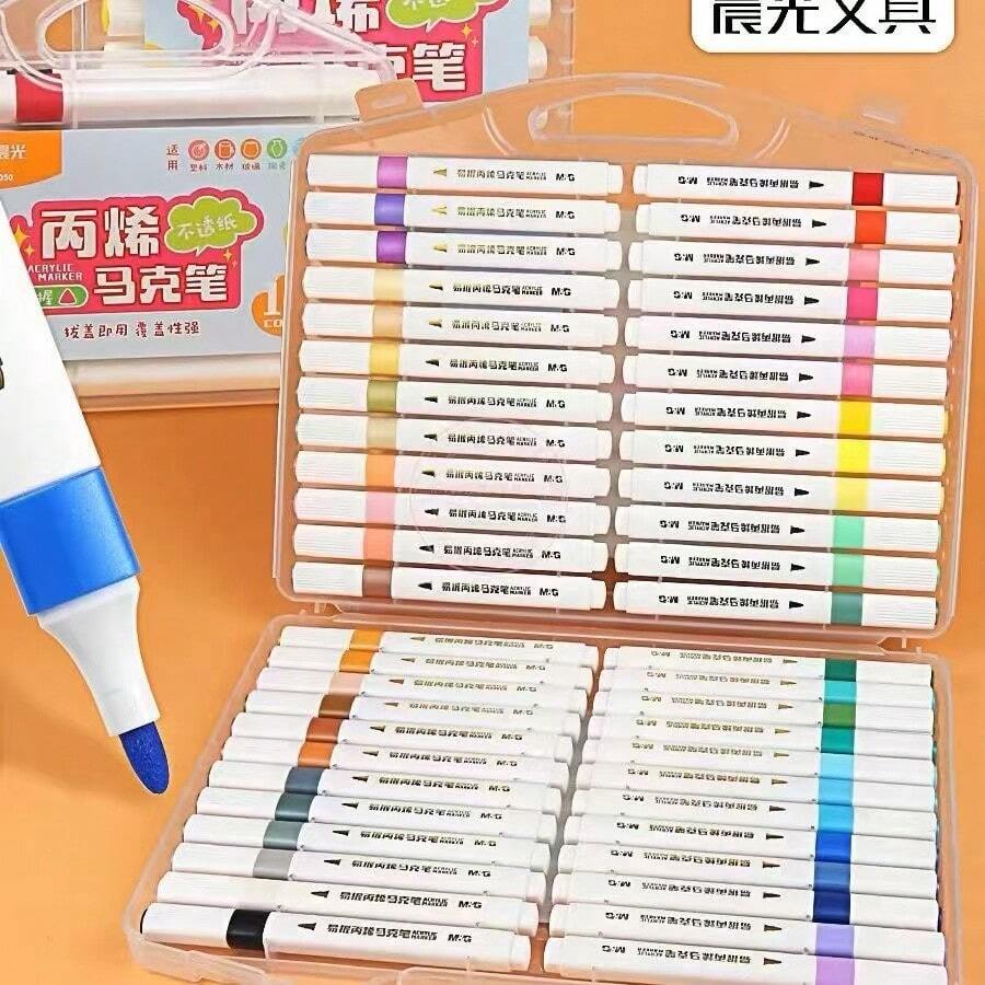 Acrylic Marker Pens By Morning Glory For Children & Students, Graffiti ...