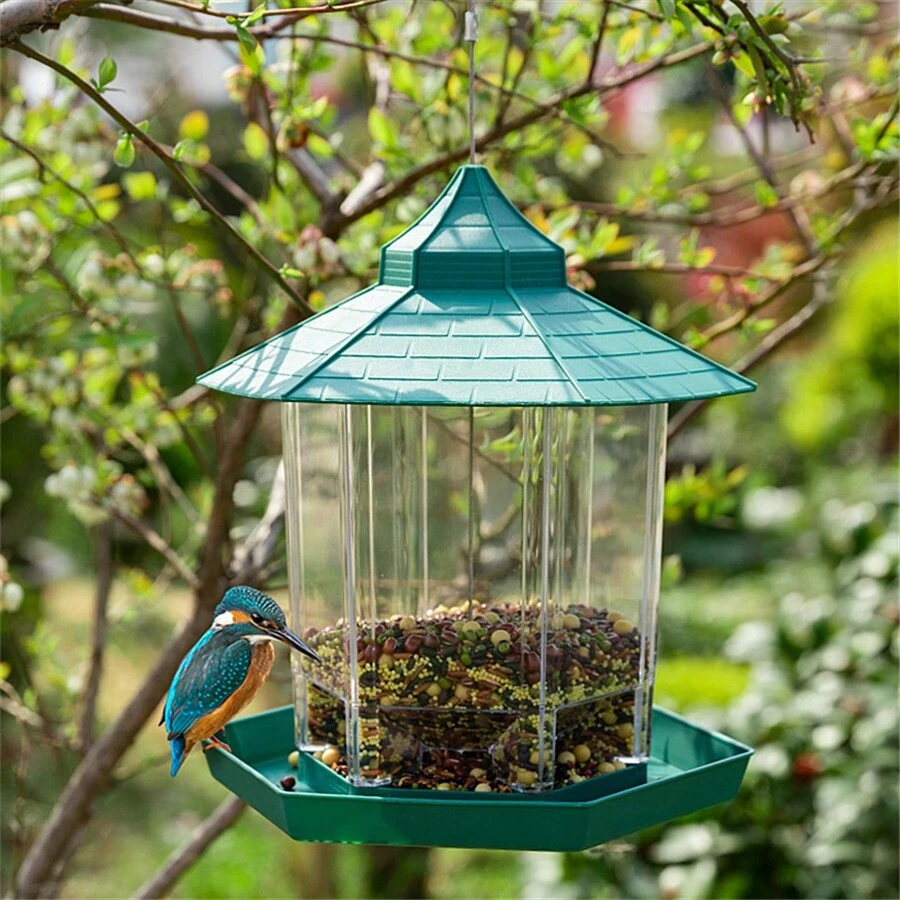 Hanging Bird Feeder For Wild Birds, Bird Feeder For Garden, Balcony ...