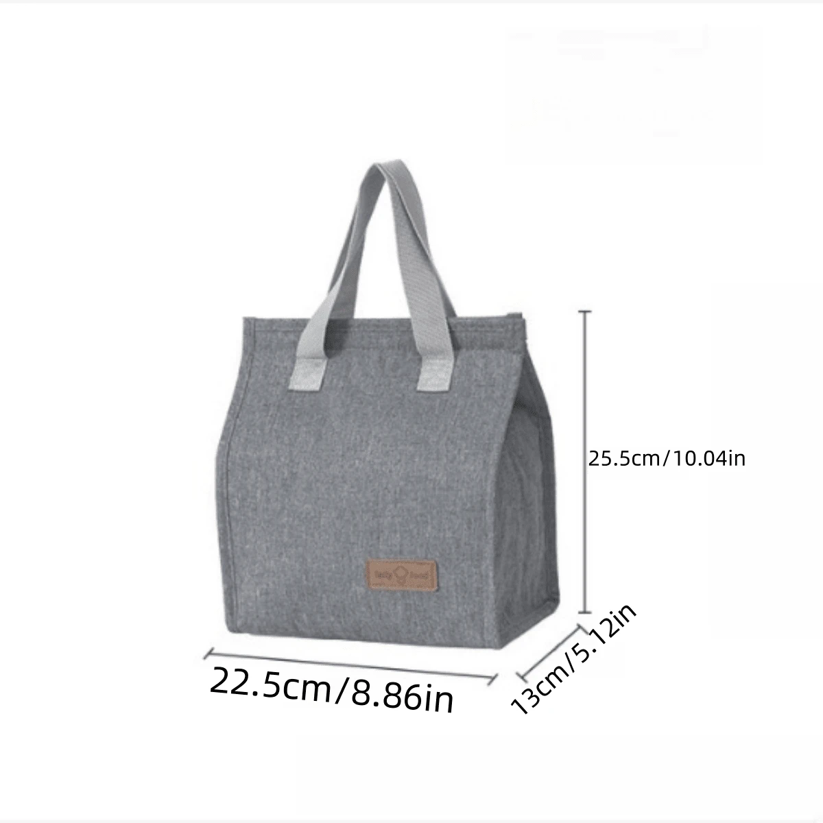 1pc Insulated Lunch Bag, Aluminum Foil Thickened Picnic Tote Bag ...