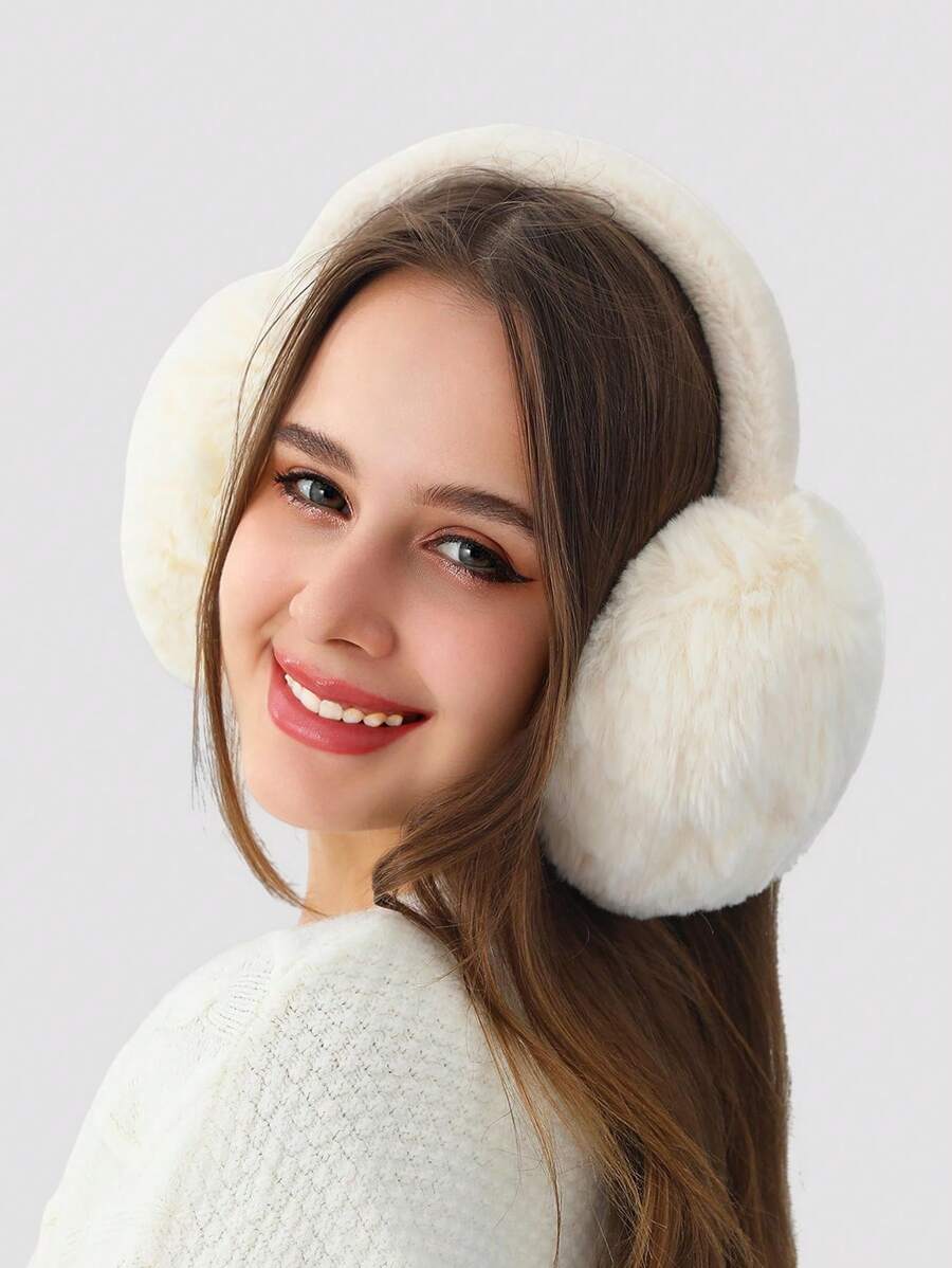 1Pc Unisex Ear Muffs Winter Soft Earmuffs Cute Ear Covers Cold Weather ...