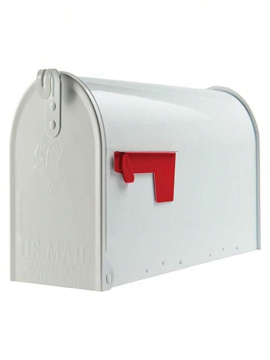 Gibraltar Mailboxes 5266168 Elite Classic Galvanized Steel Post Mount ...