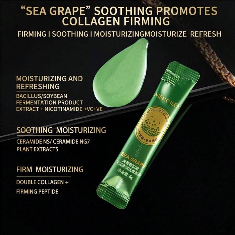 MERCILEN 6g X 10pcs/Box, Dreamhope Blue Grape Collagen Deeply ...