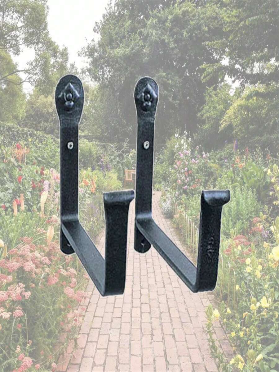 8 In. Clamp On Flower Box Brackets | SHEIN USA