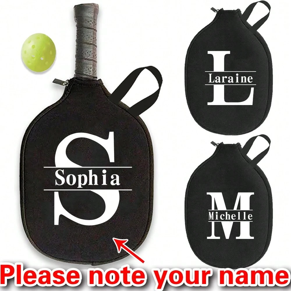 Customized Exclusive Pickleball Paddle Storage Bags, Portable, And ...