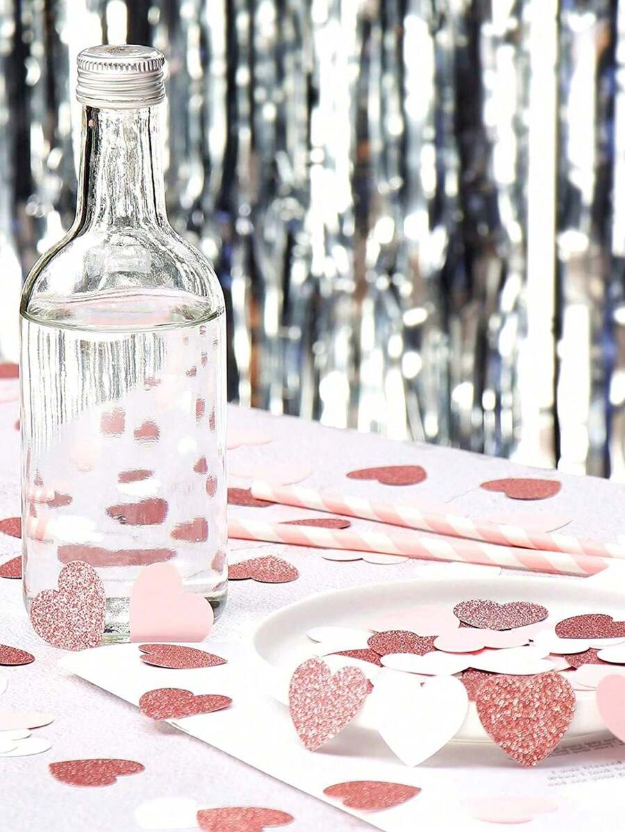 Random - Pink Rose Gold Love Mixed Party Decoration Sprinkle Paper ...