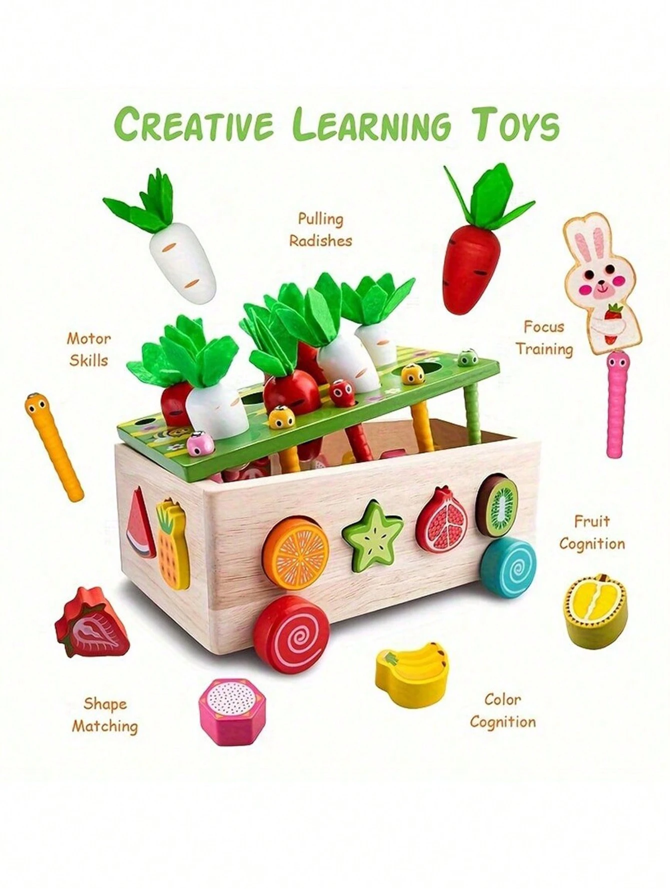 Children's Column Building Blocks Early Education Infant And Young ...