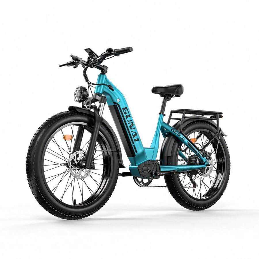 GUNAI 1000W Electric Bike For Adults, 26 Inch Off-Road Mountain ...