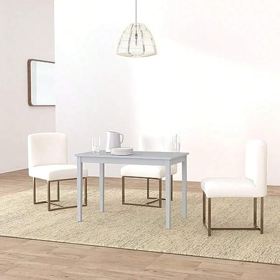 Taku Dining Table Grey Modern Extendable Kitchen Dining Room Furniture ...