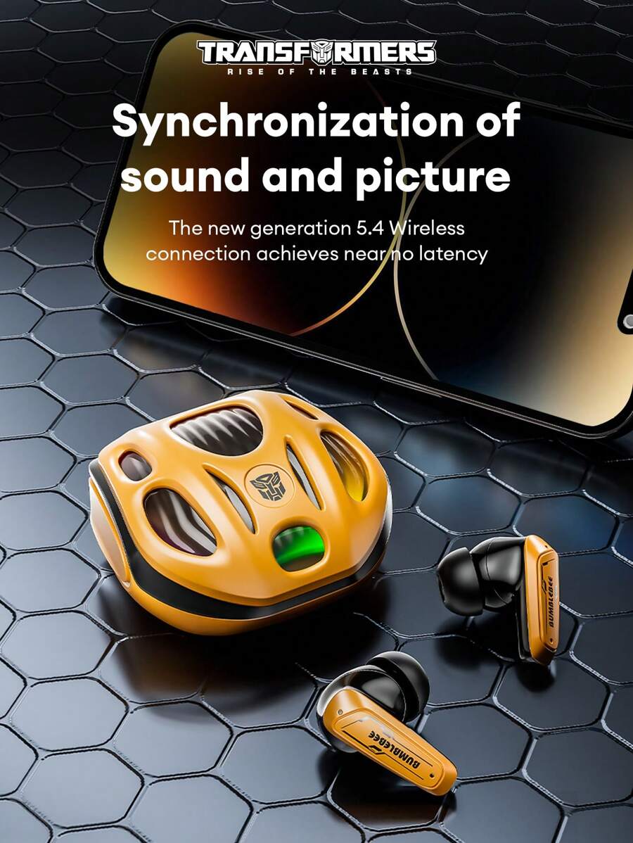 TRANSFORMERS หูฟังบลูทูธ TRANSFORMERS TF-T35 มีประสิทธิภาพเสียงสเตอริโอ ...