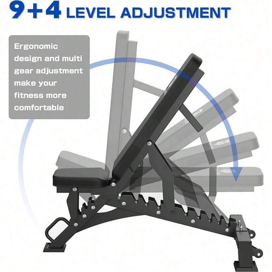 Major Fitness Weight Bench, Capacity Bench Press And 32 Adjustable ...