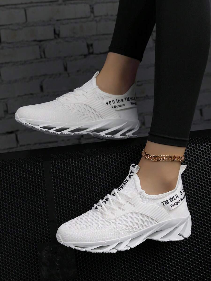 Women's Breathable Mesh Casual Fashion Sneakers, Athletic Chunky ...