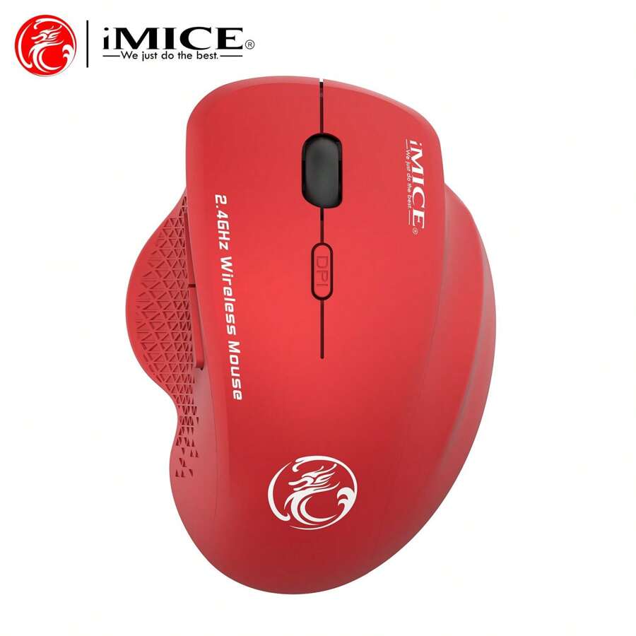 Mouse sem fio, mouse ergonômico para computador, mouse óptico para PC ...