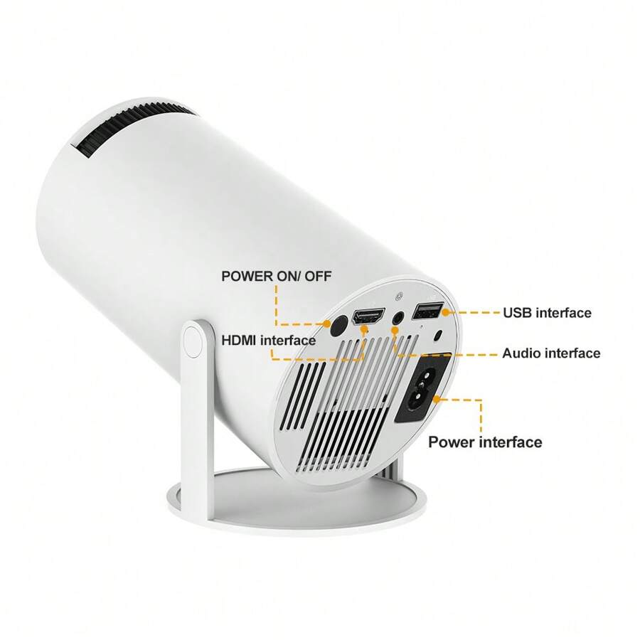 ENUOSUMA ENUOSUMA 5G 4K Proiector Smart HD LED WiFi BluetoothHDMI USB ...