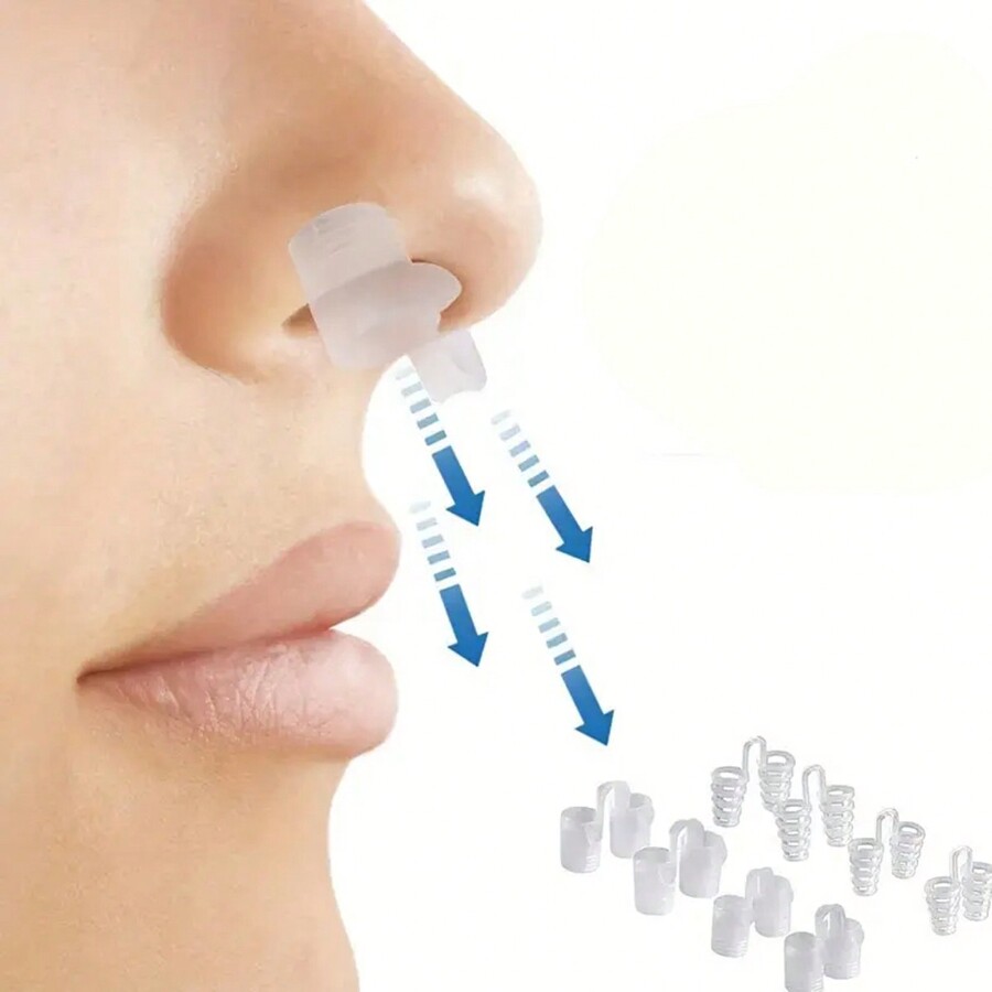 Pacote com 8 dispositivos antirronco, dilatadores nasais para alívio do ...