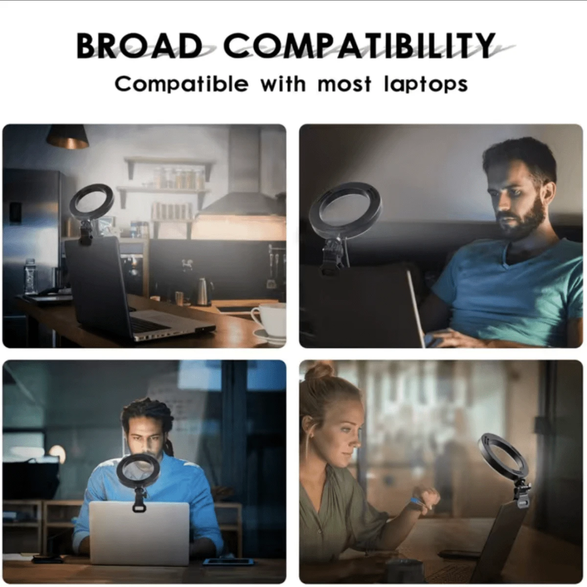 TTOBS Éclairage LED amovible de 6,3 po, éclairage de travail pour ...