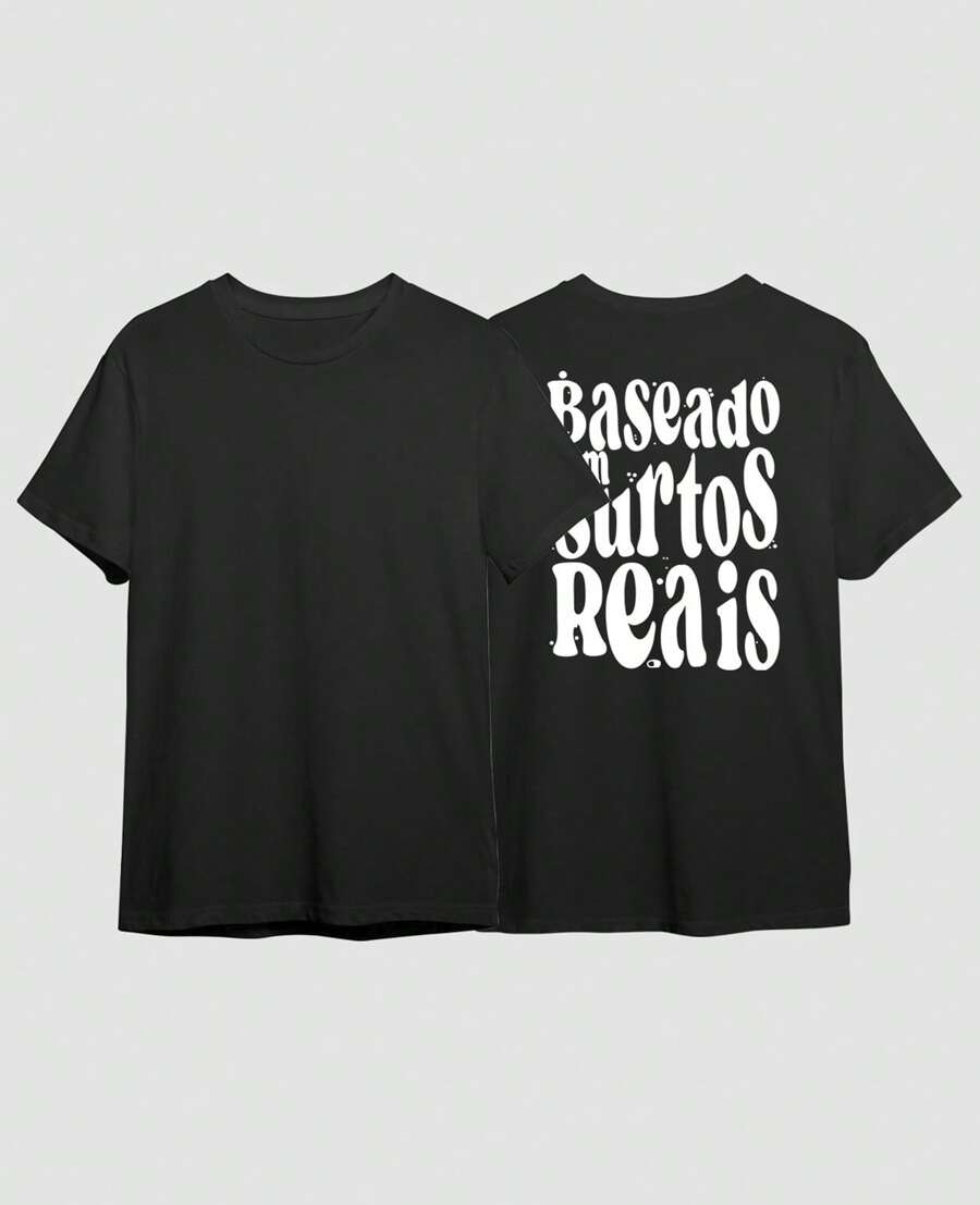Camiseta Com Frase Engraçada Baseado Em Surtos Reais Meme Viral T-shirt ...