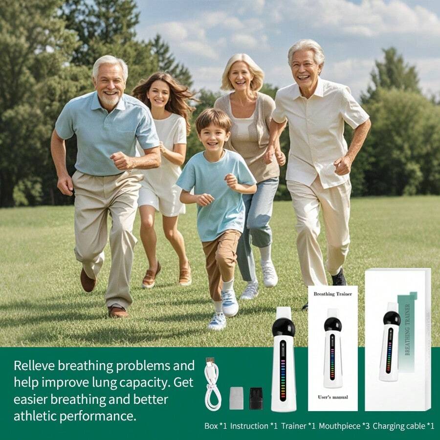Spirometry Trainer Breathing Exercises For Children Elderly Parents ...