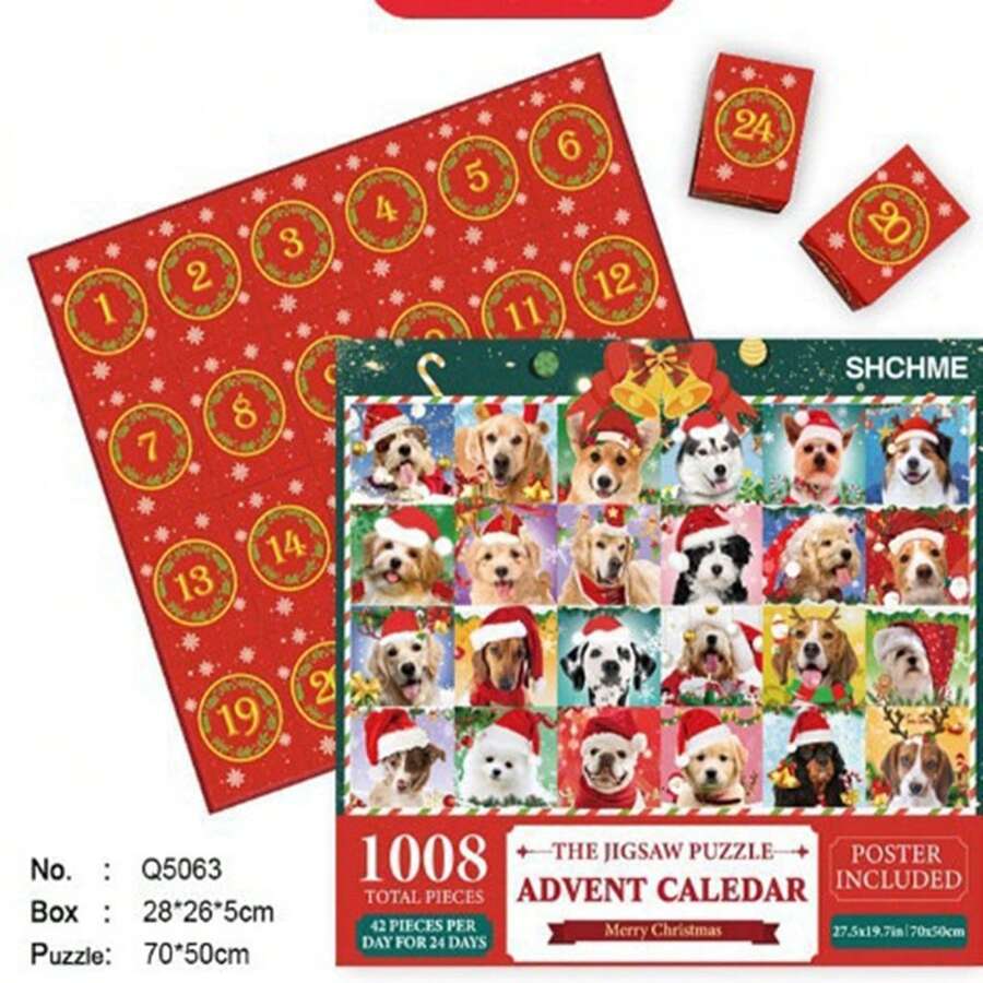 Puzzle Advent Calendar 2024 - Christmas Advent Calendar 2024, Advent ...