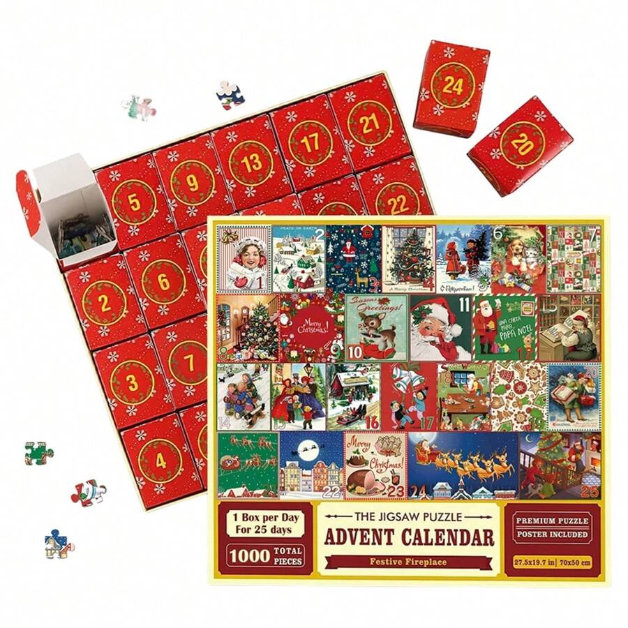 Puzzle Advent Calendar 2024 - Christmas Advent Calendar 2024, Advent ...