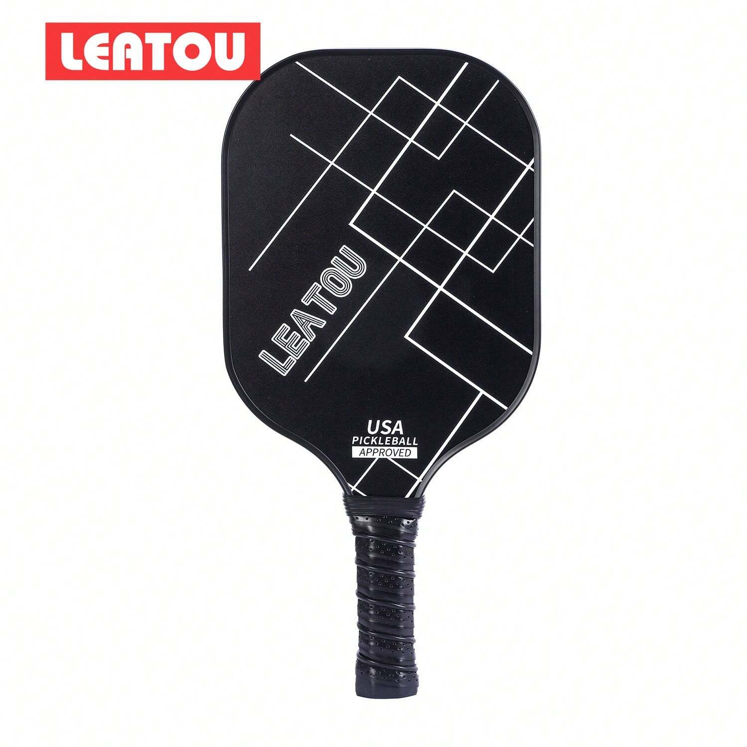 LEATOU New Pickleball Paddle Set, Carbon Fiber USAPA Approved, 2 ...