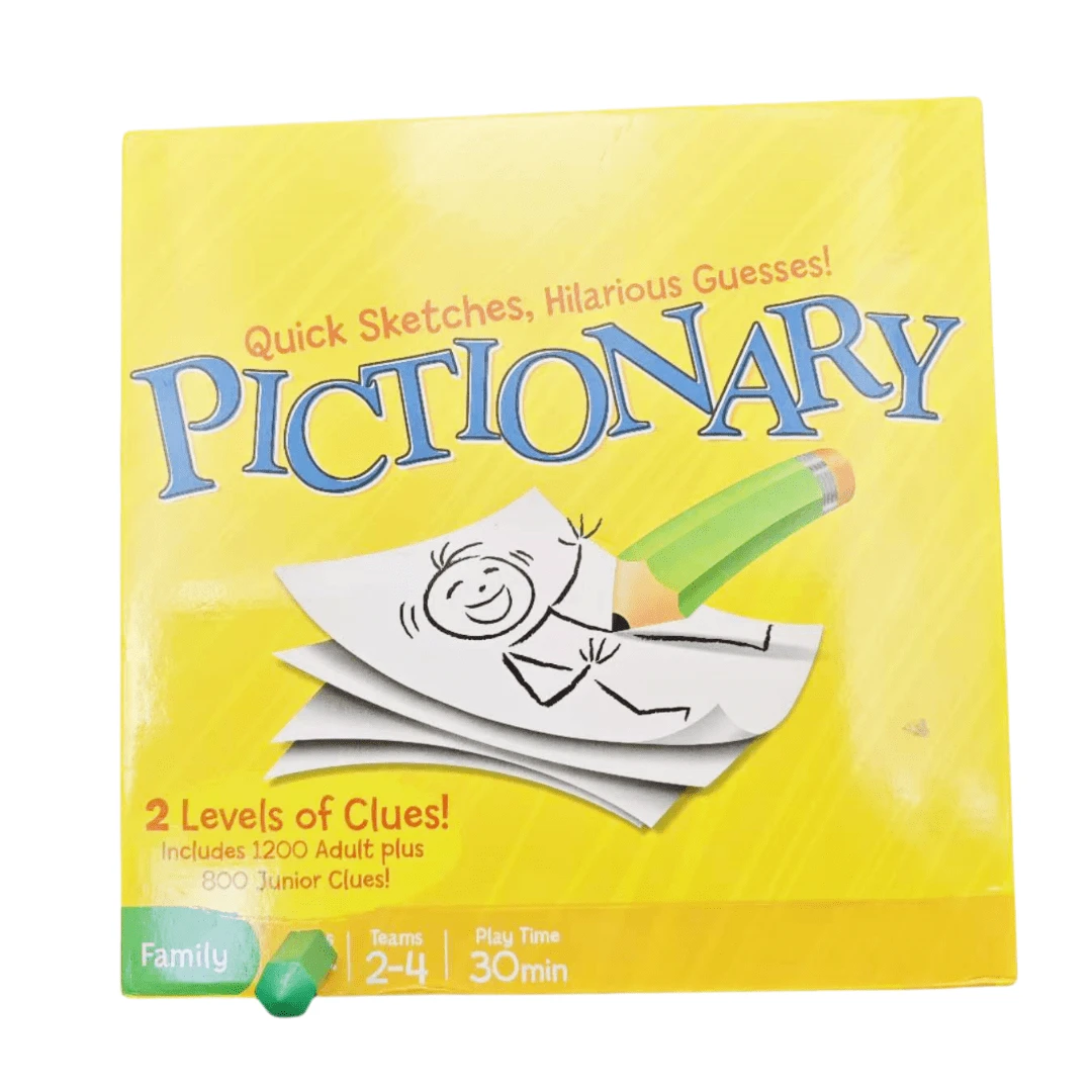 Pictionary, juego de adivinanzas de palabras, juego de mesa interactivo ...