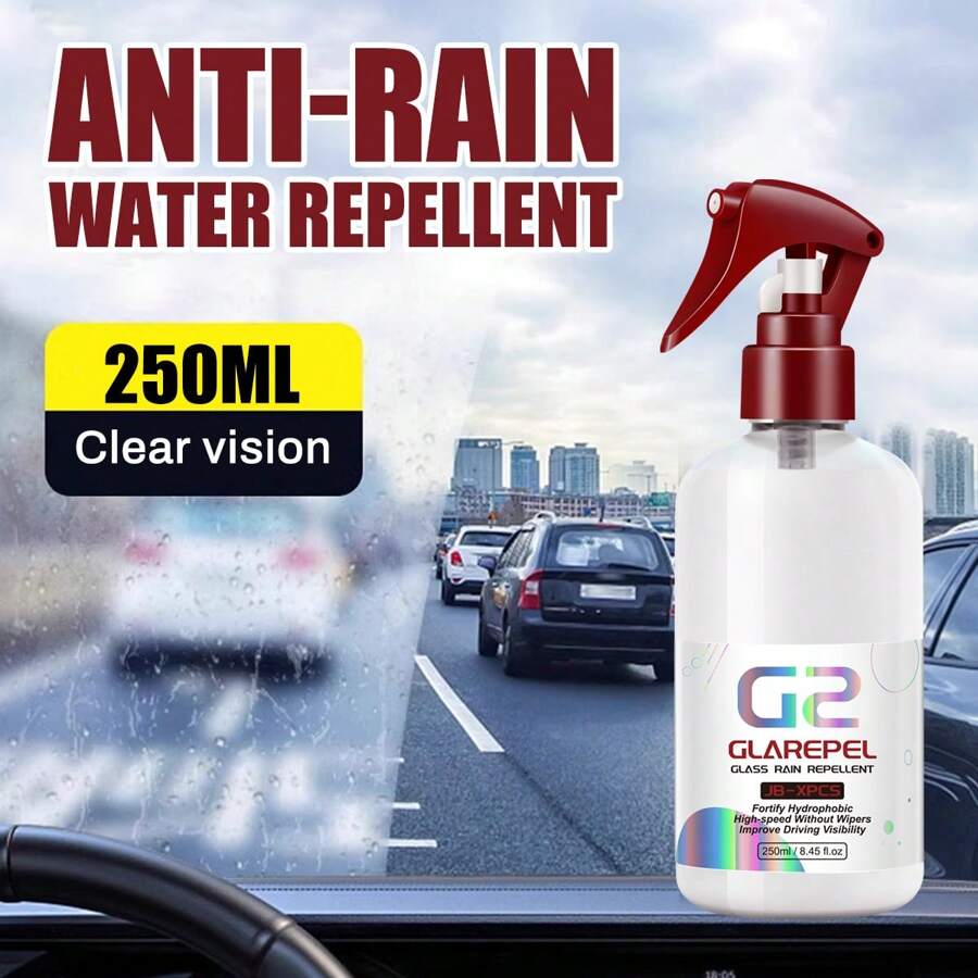JB-XPCS GLAREPEL Auto Windshield Water Repellent Car Coating Window Hydrophobic Waterproof ...